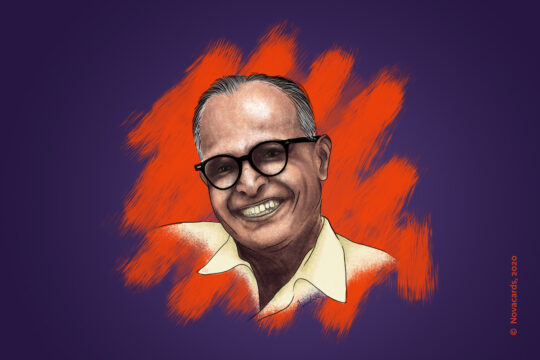 R. K. Narayan — A Memory of Malgudi – Novacards India